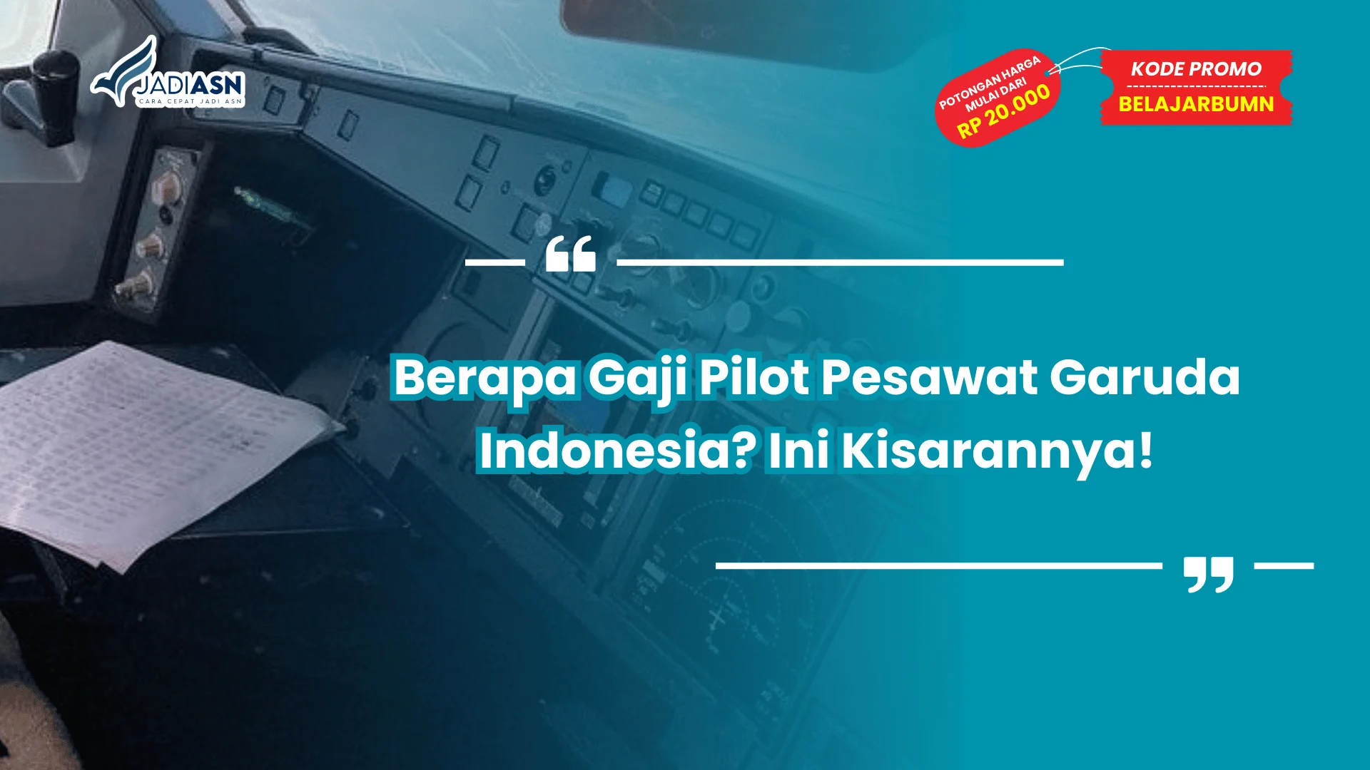 Berapa Gaji Pilot Pesawat Garuda Indonesia? Ini Kisarannya!