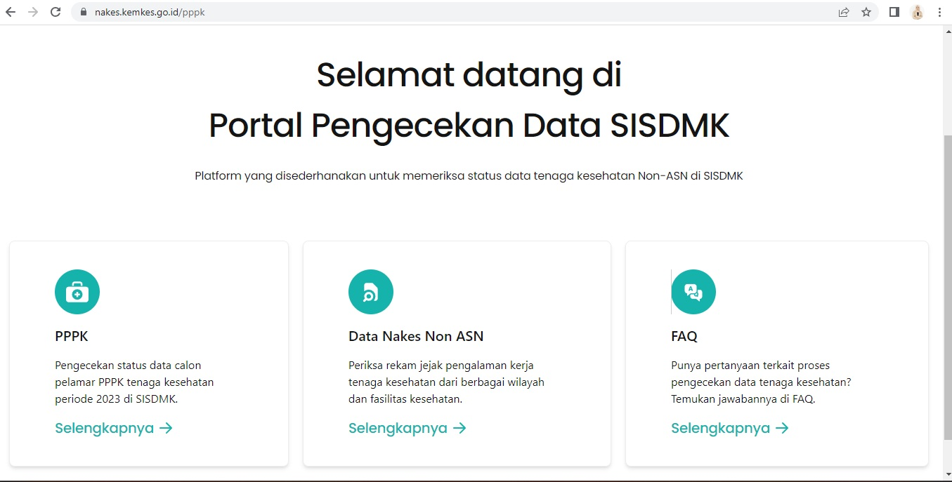SISDMK Nakes? Sistem Informasi Sumber Daya Manusia Kese...
