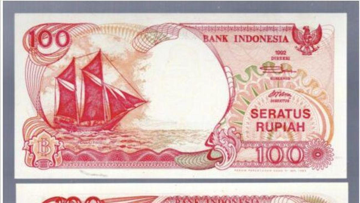 Nilai Tukar Uang 100 Rupiah Kertas di Bank Indonesia, Cek Disini ...