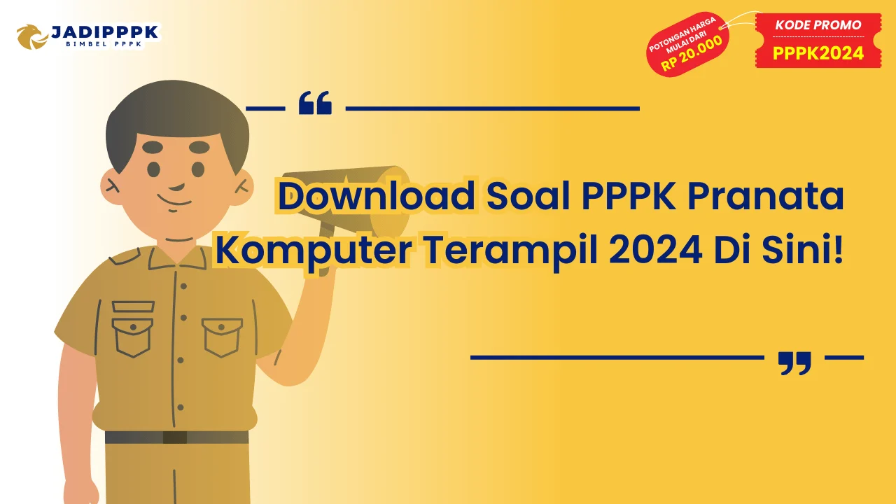 Download Soal PPPK Pranata Komputer Terampil 2024 Di Sini! - Bimbel PPPK