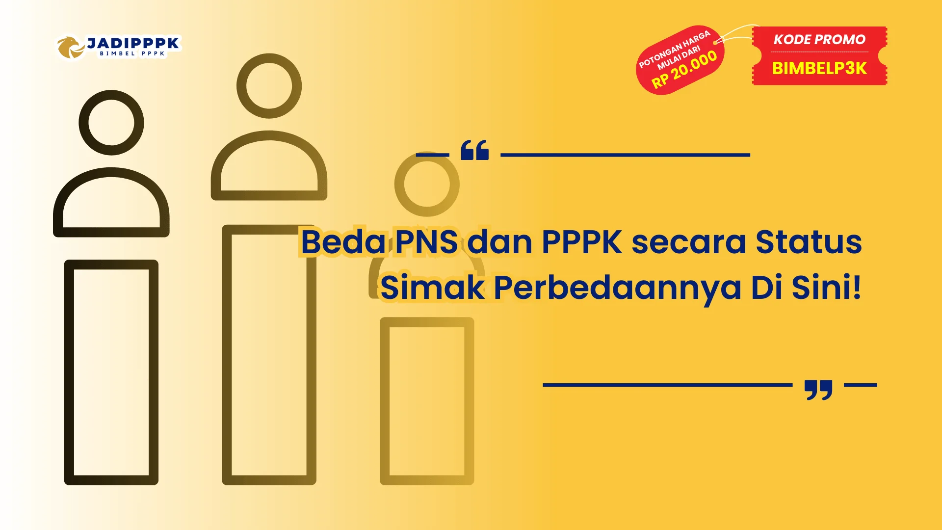 Beda PNS dan PPPK secara Status Simak Perbedaannya Di Sini! - Jadi PPPK