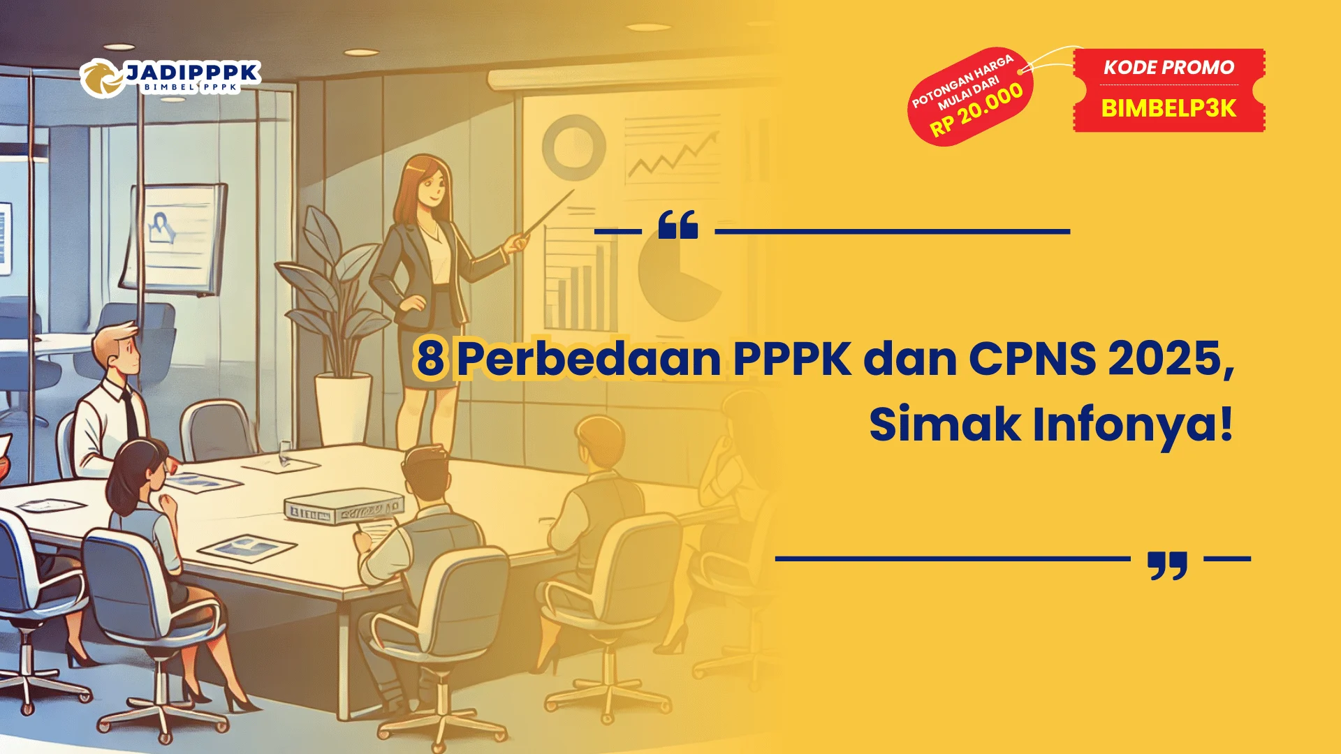 8 Perbedaan PPPK dan CPNS 2025, Simak Infonya!