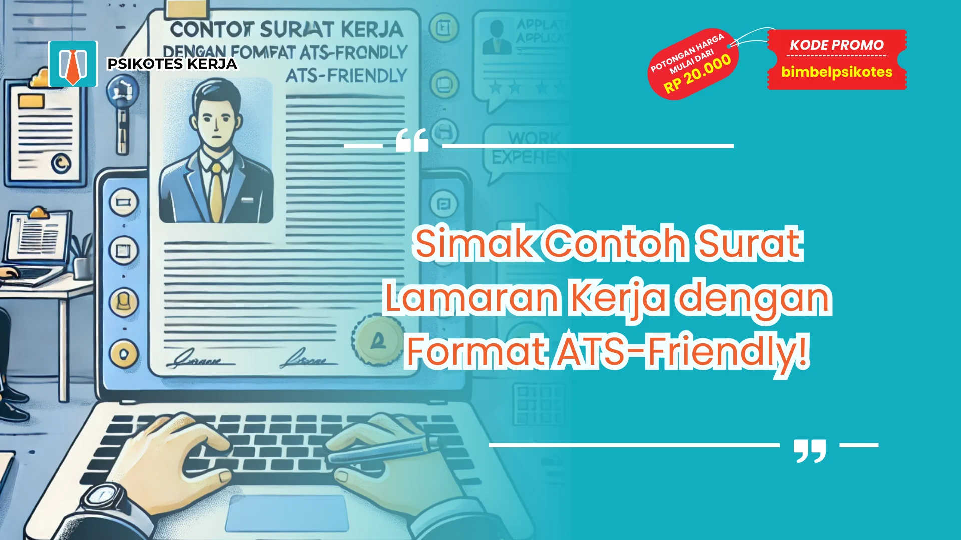 Simak Contoh Surat Lamaran Kerja dengan Format ATS-Friendly!