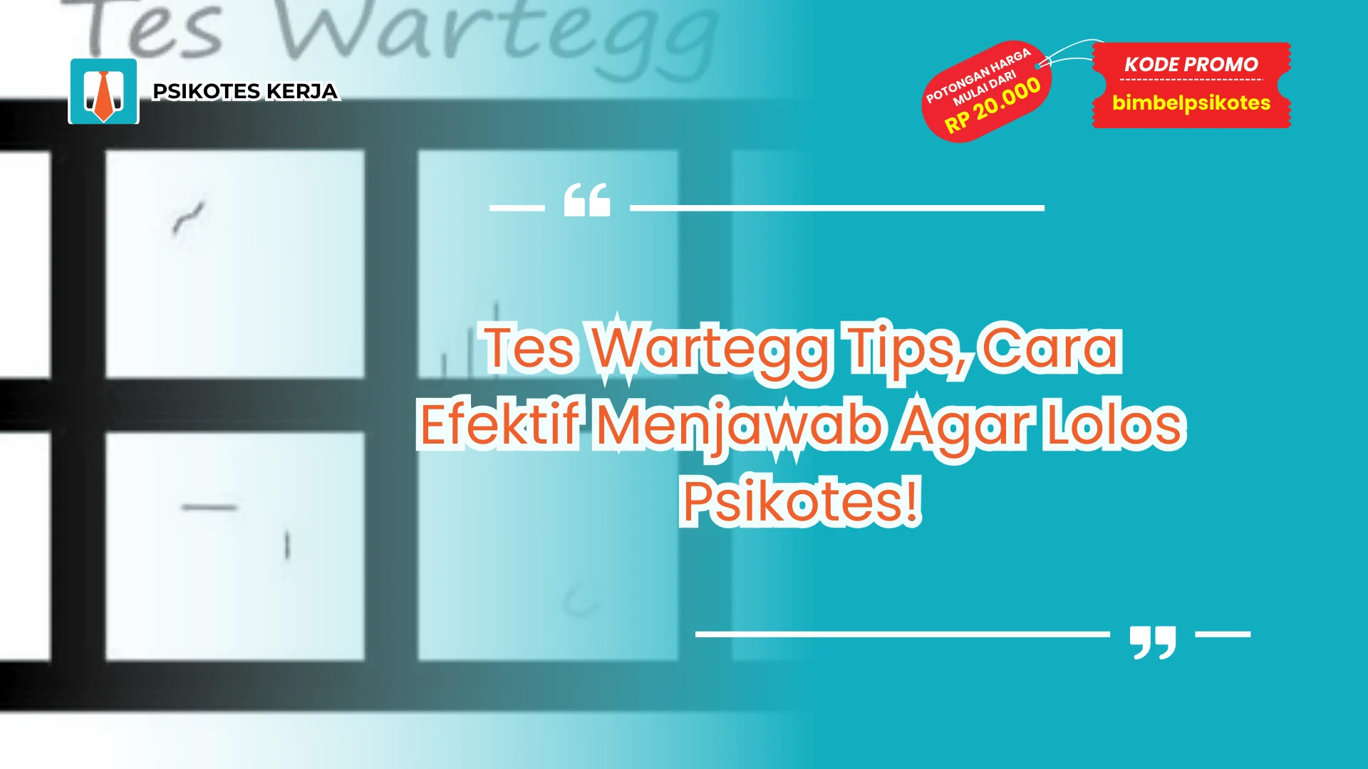 Tes Wartegg Tips, Cara Efektif Menjawab Agar Lolos Psikotes!