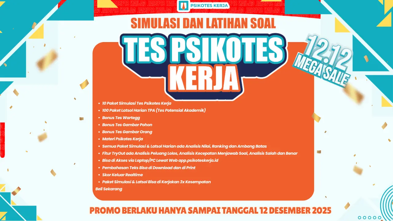 Siap Menghadapi Tes? Ini Latihan Contoh Soal Psikotes Kognitif!