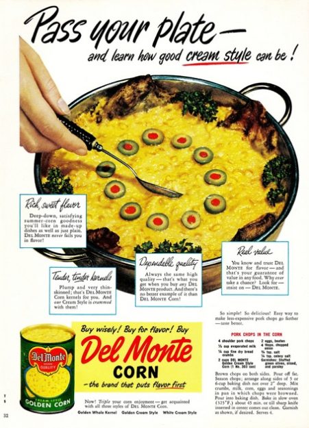 A Vintage Recipe Revamp of Del Monte's Creamed Corn