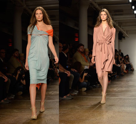 EcoSalon at NYFW with Costello Tagliapietra