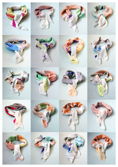 World Skin Color Scarves: Turning Data Into Fashion