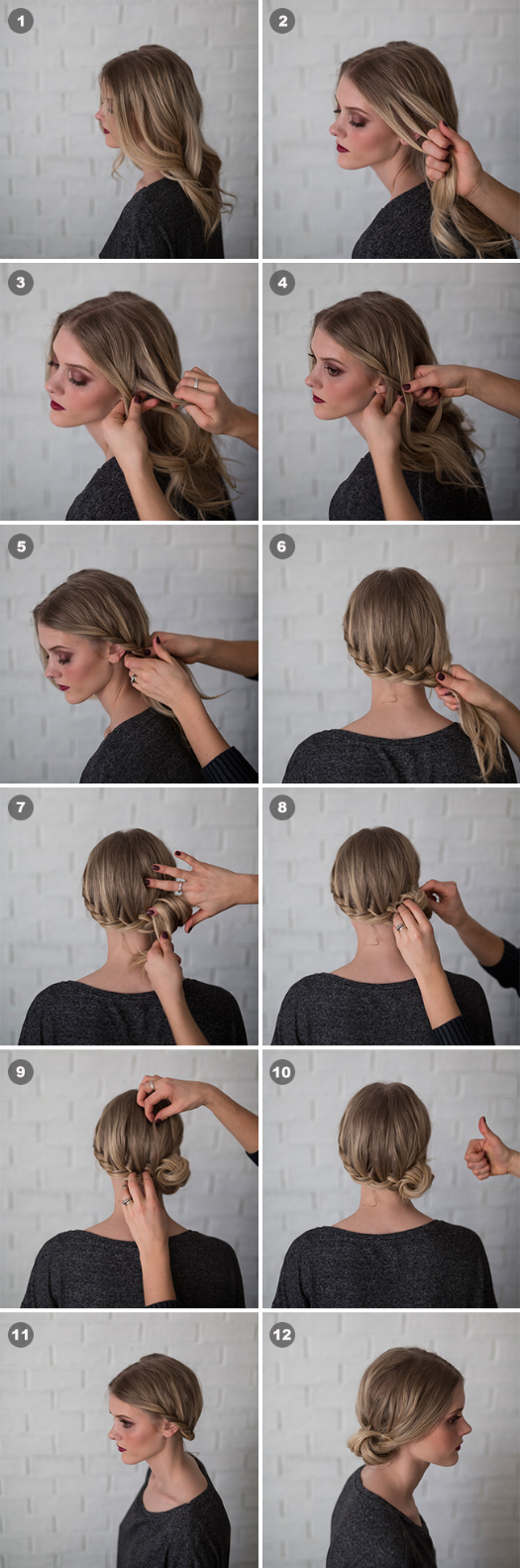 10 Sassy Side Updos for Long Hair - EcoSalon