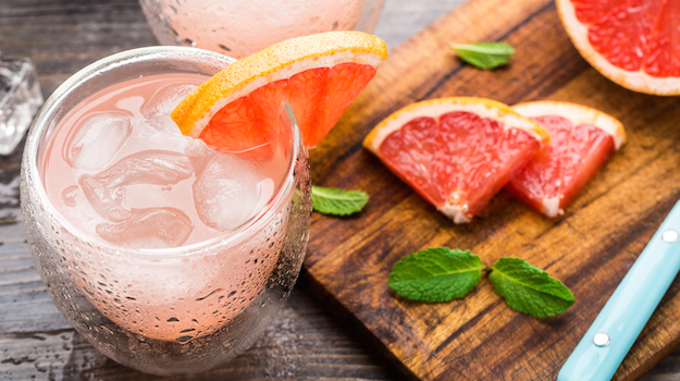 Immunity-Boosting Ginger and Grapefruit Cocktail Recipe
