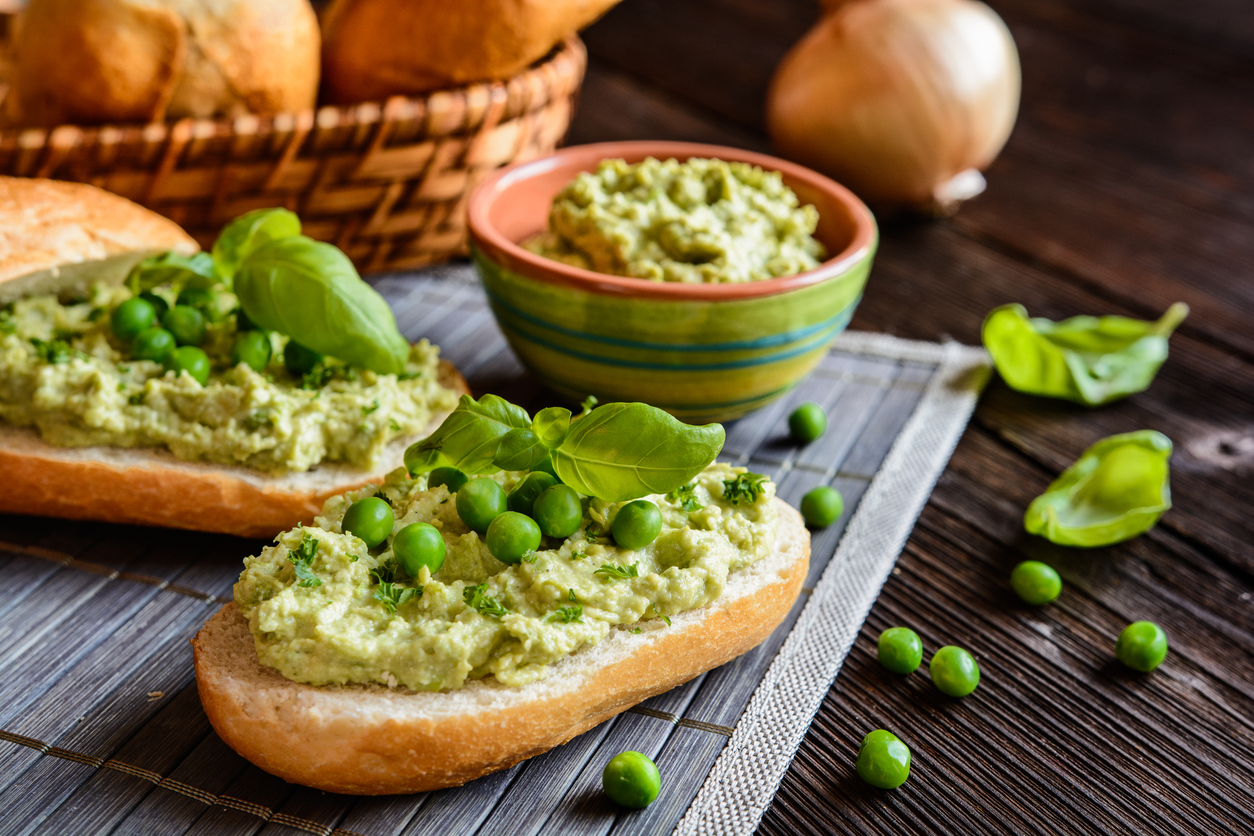 Move Over, Avocado, Pea Mash is the Hot New Toast Topping Must