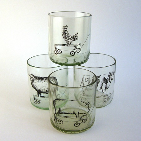 Lustables: Animal Farm Glasses