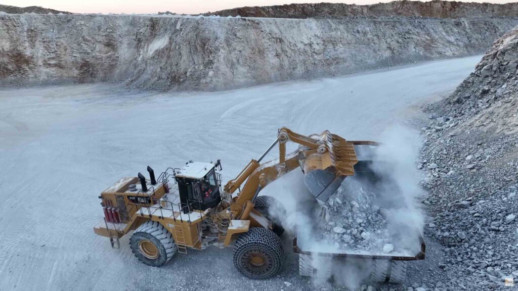 Inside the World's Largest Wheel Loader at Work