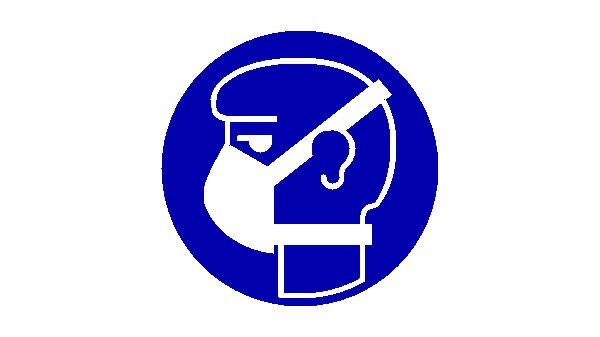 Stofmasker Verplicht - Gebod - Module Plus - Veiligheidspictogrammen ...