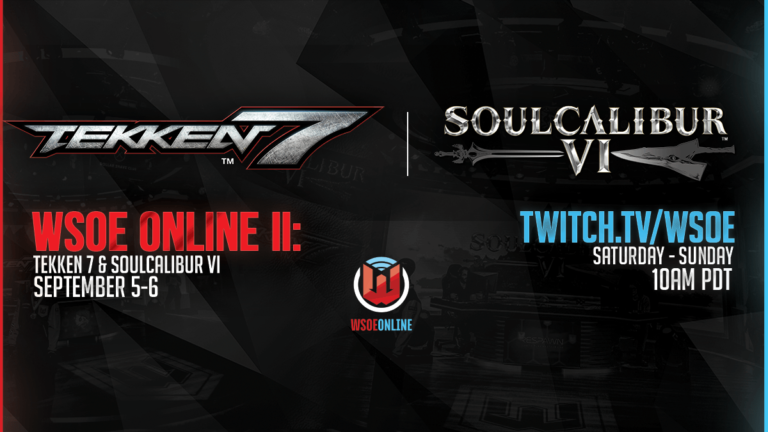 WSOE Announces WSOE Online II: Tekken 7 & Soulcalibur VI - Sept. 5 & 6 ...