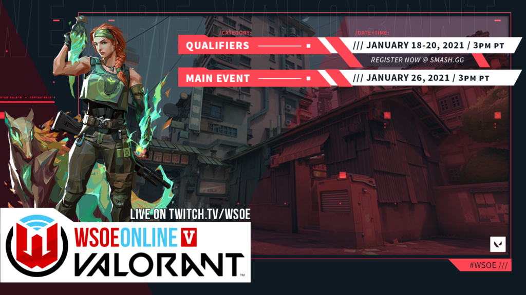 ANNOUNCING | WSOE Online V: VALORANT - WSOE
