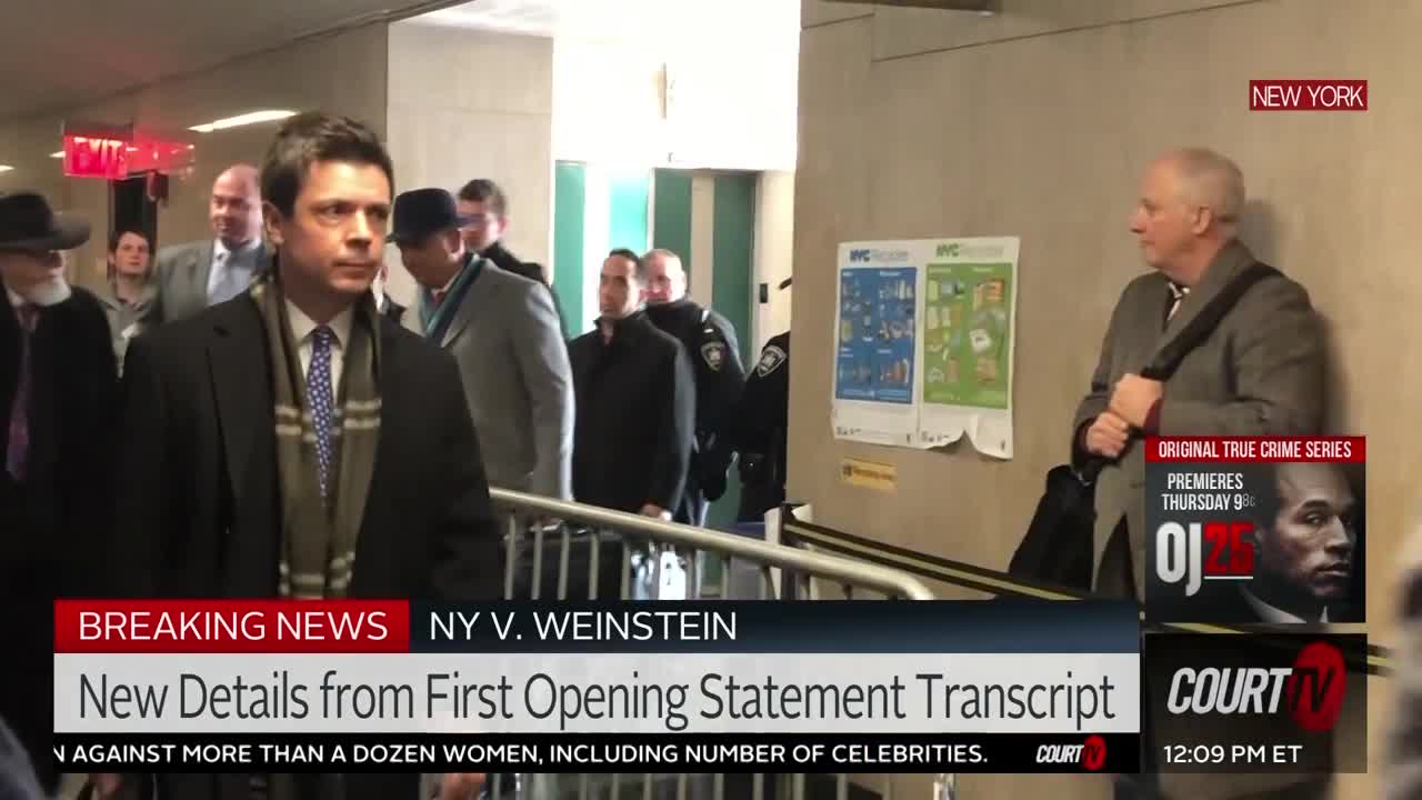 1/22/20 NY v. Weinstein: New Details from First Opening Statement Transcript | Court TV Video