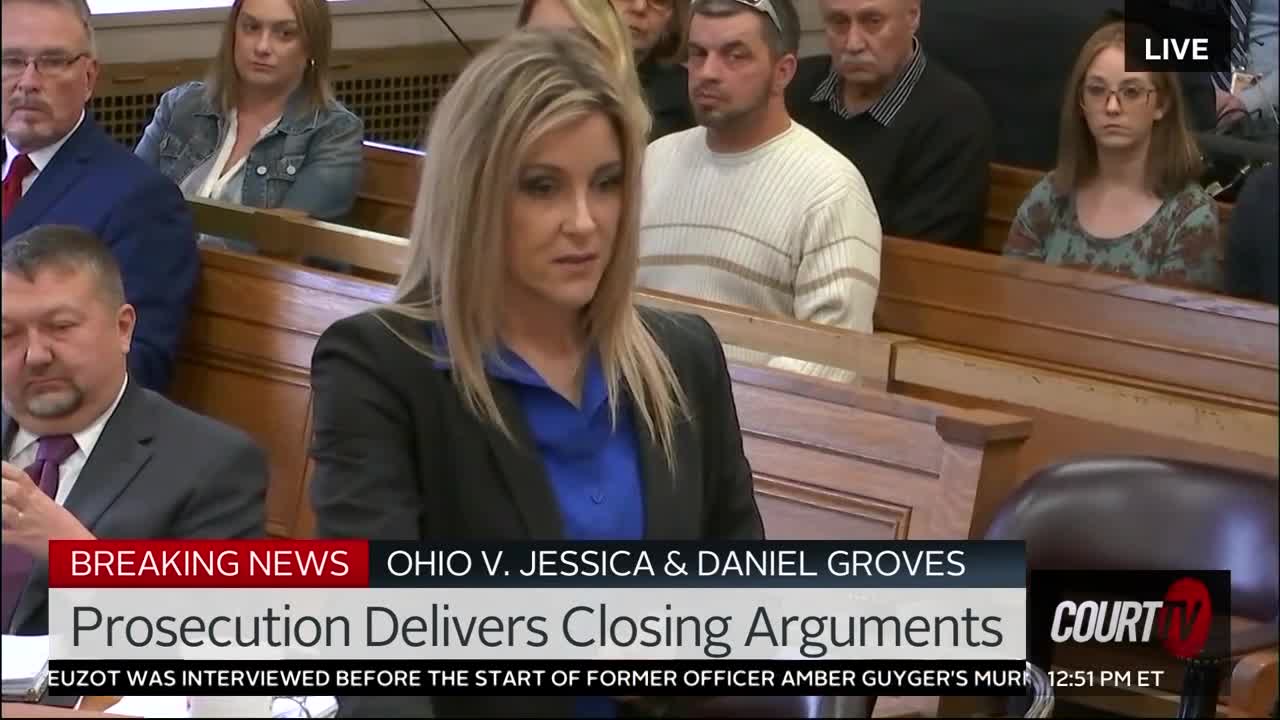 OH v. Groves: Prosecution Closing Argument | Court TV Video