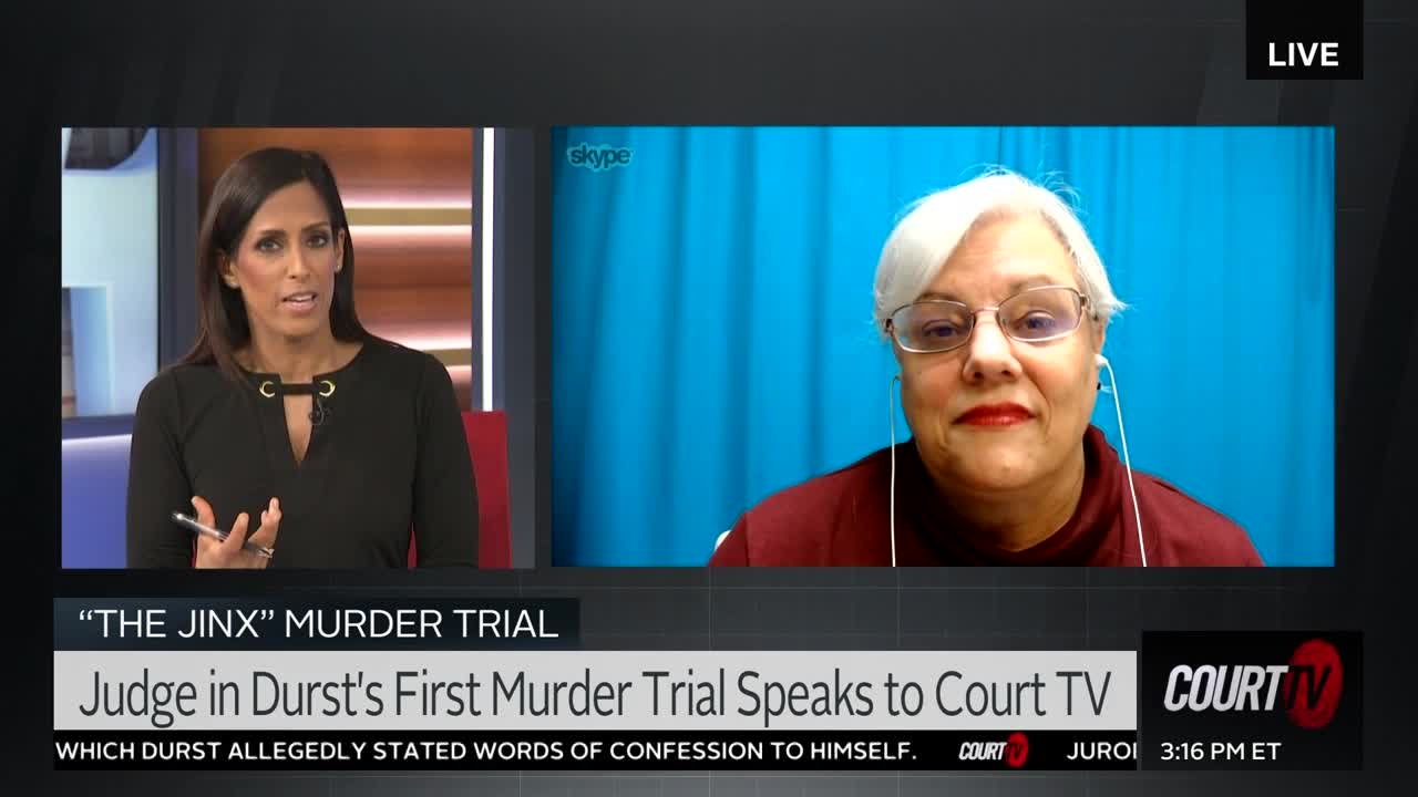 Judge in Robert Durst's First Murder Trial Speaks to Court TV | Court ...