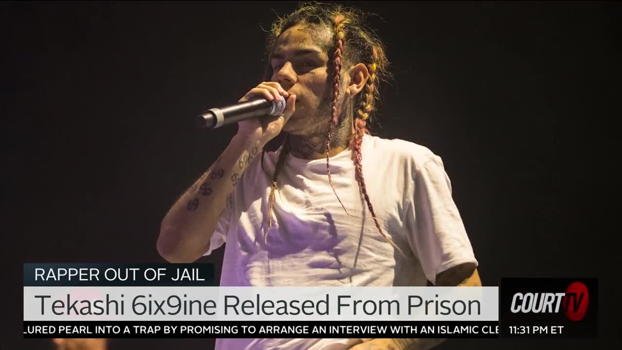 4/2/20 Rapper Tekashi 6ix9ine Released From Prison | Court TV Video