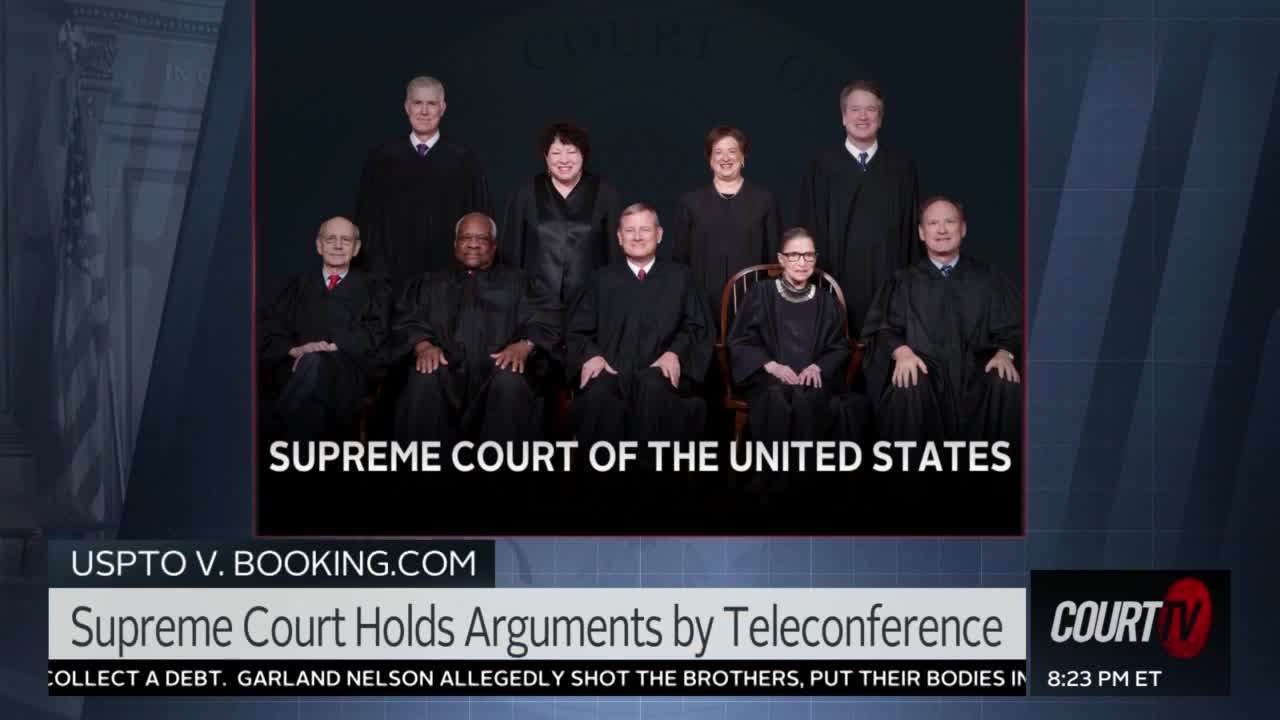 5/4/20 USPTO v. Booking.com: Supreme Court Holds Arguments by ...