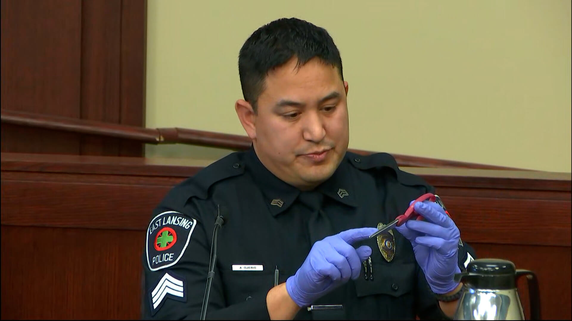 7-MI v. Washington: Officer Adrian Ojerio | Court TV Video