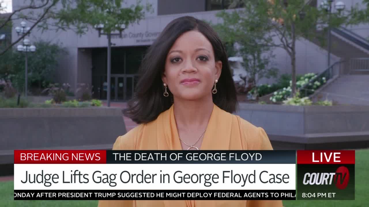 7/21/20 Judge Lifts Gag Order in George Floyd Case | Court TV Video