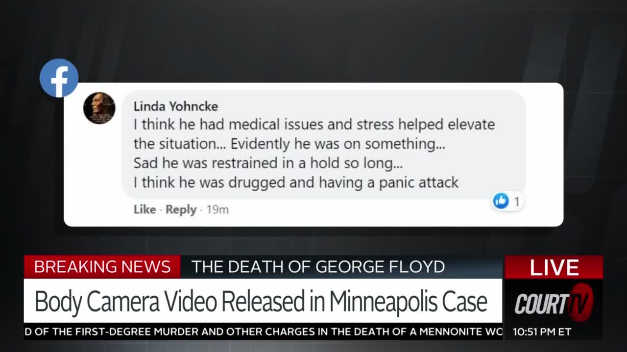 8/10/20 Social Media Reacts to Unsealed George Floyd Bodycam | Court TV ...