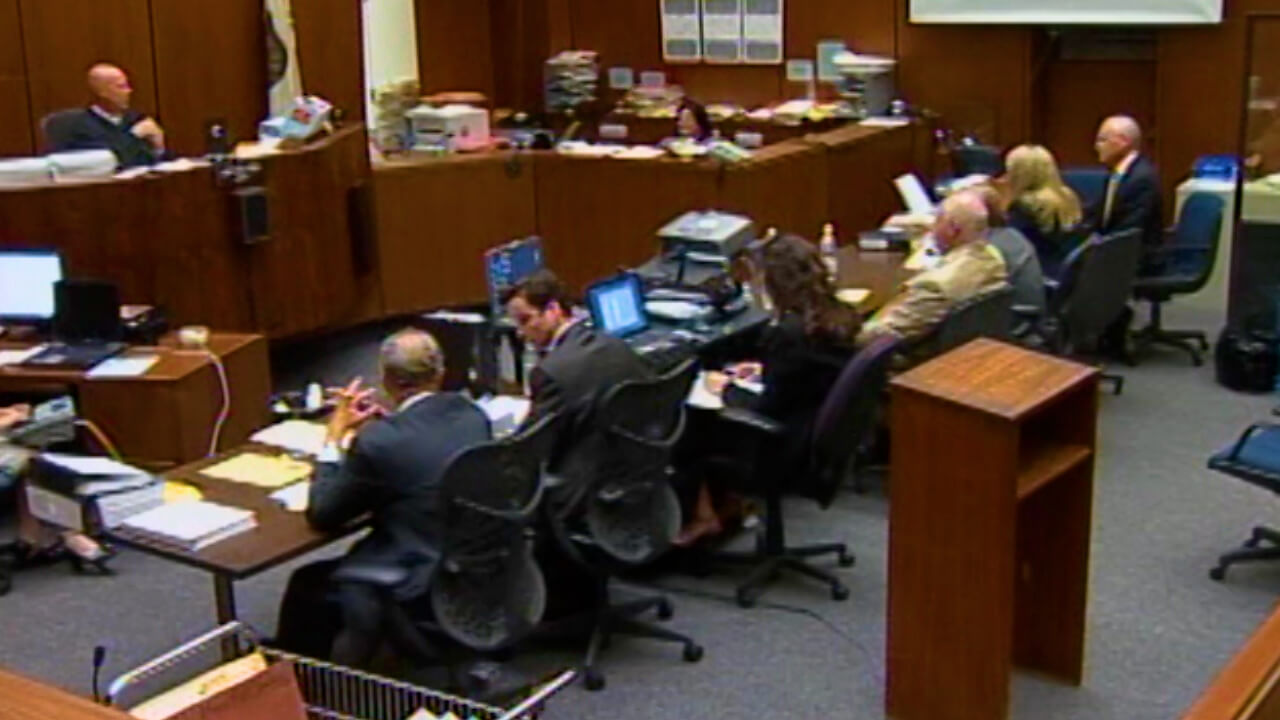 110-CA v. Spector: Outside the Presence of the Jury | Court TV Video