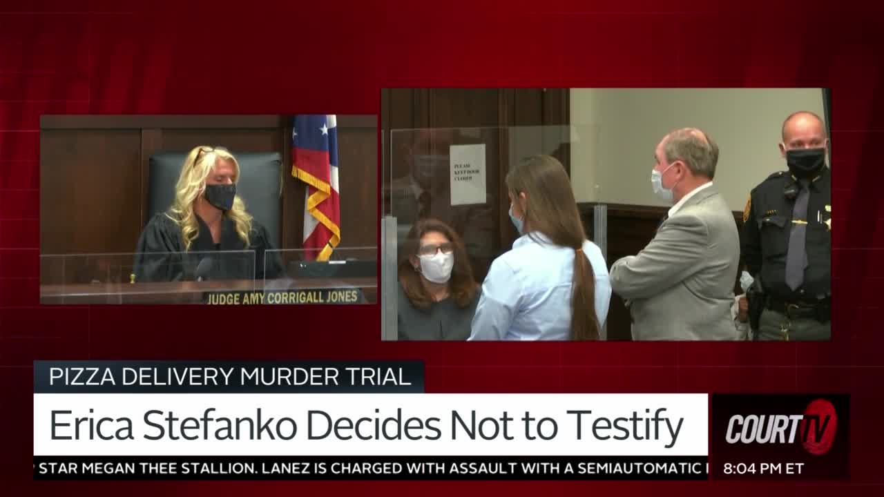 Erica Stefanko Decides Not to Testify in Pizza Delivery Murder Trial ...