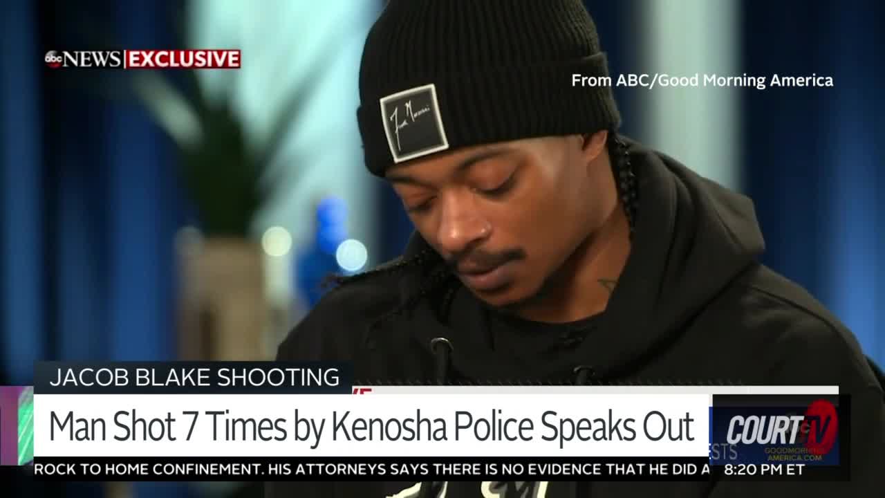 Jacob Blake Speaks Out on Police Shooting | Court TV Video