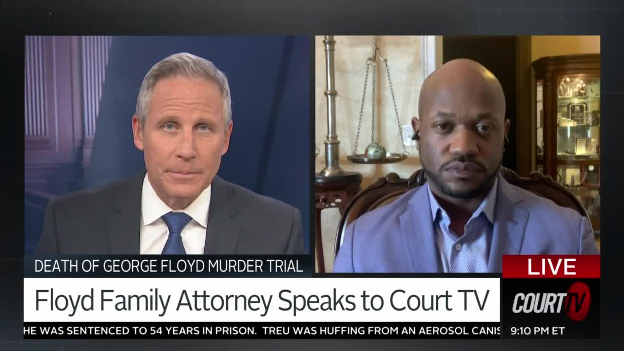 3/8/21 Floyd Family Attorney Speaks to Court TV | Court TV Video