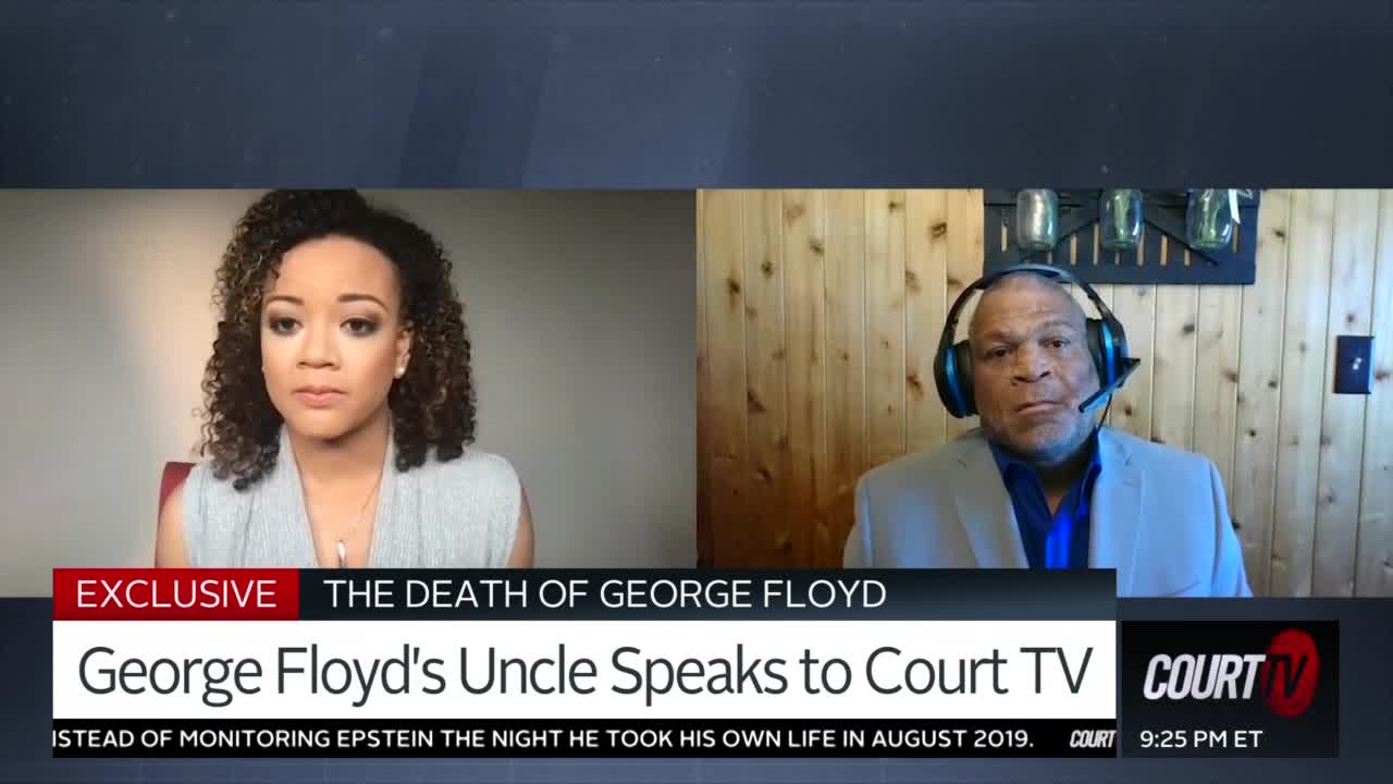 5/25/21 Uncle Speaks to Court TV One Year After George Floyd's Death ...