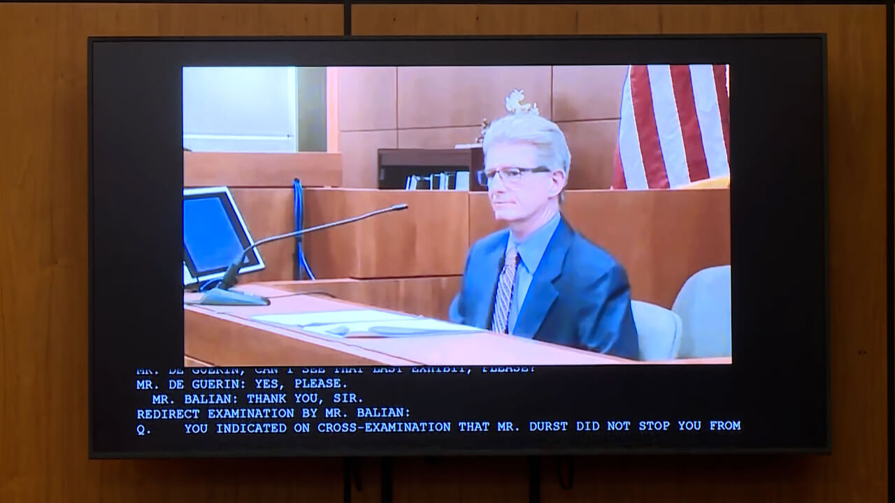 21-CA v. Durst: James Harney | Court TV Video