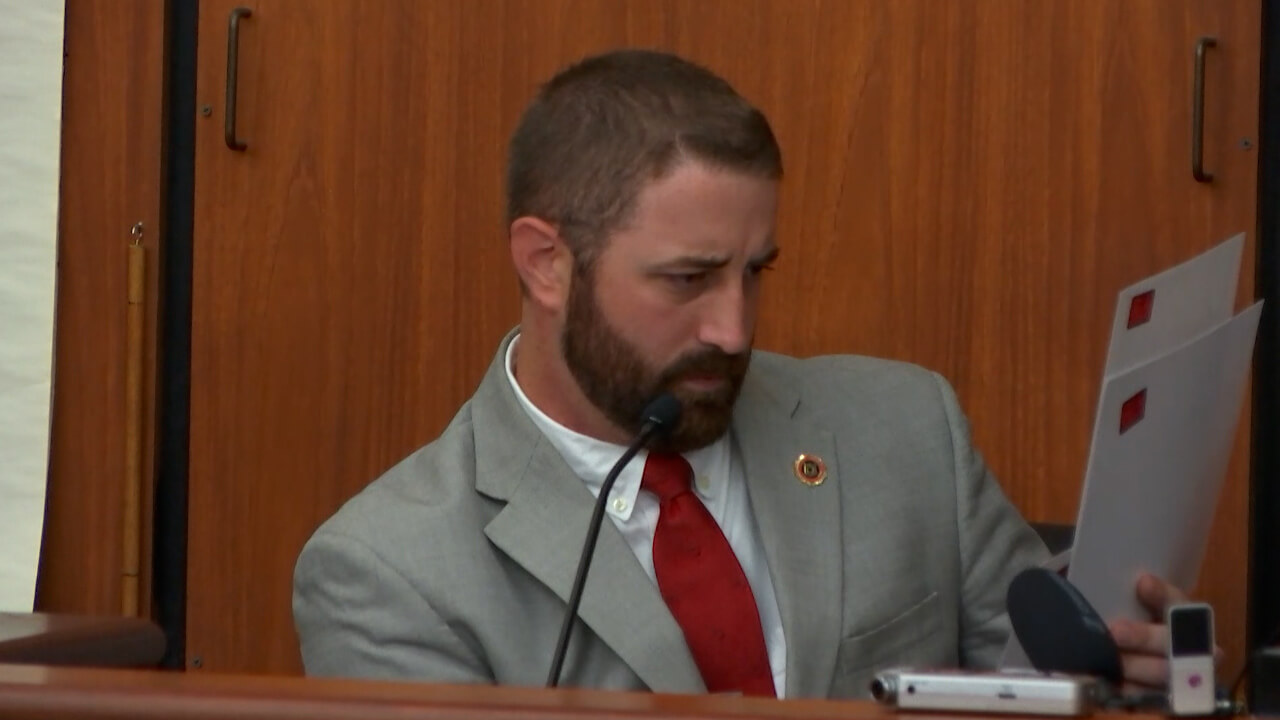 10-SC v. Rowland: Lt. Todd Schenk (part 2) | Court TV Video