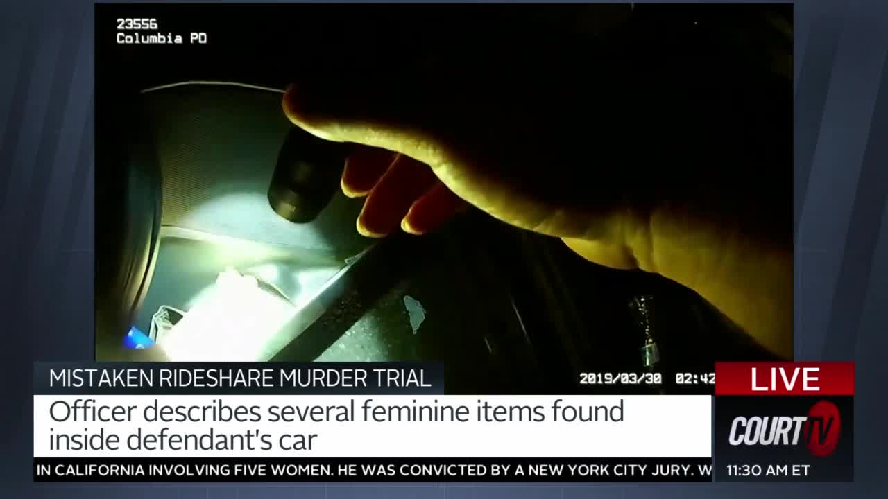 Bodycam Footage Shows Search of Nathaniel Rowland's Car | Court TV Video