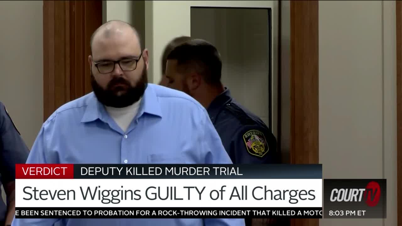 8/5/21 Deputy Killed Murder Trial: Wiggins Guilty of All Charges ...