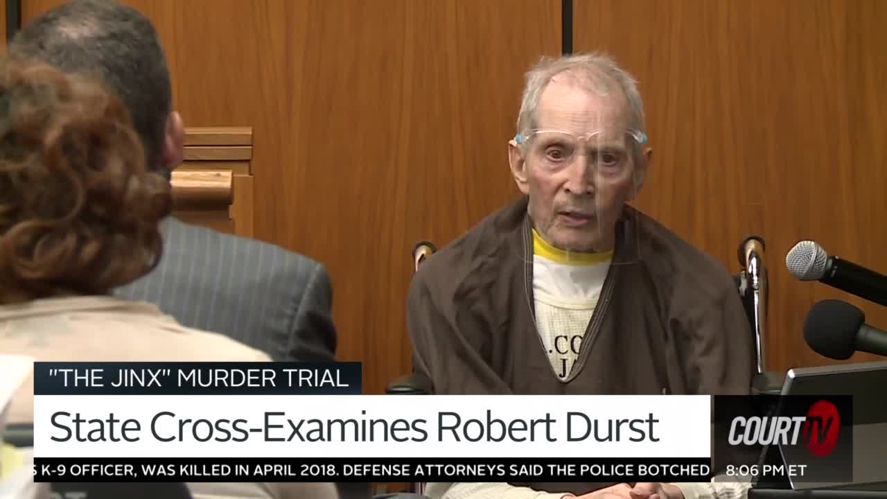 'The Jinx' Murder Trial: Durst's 10th Day On the Stand | Court TV Video