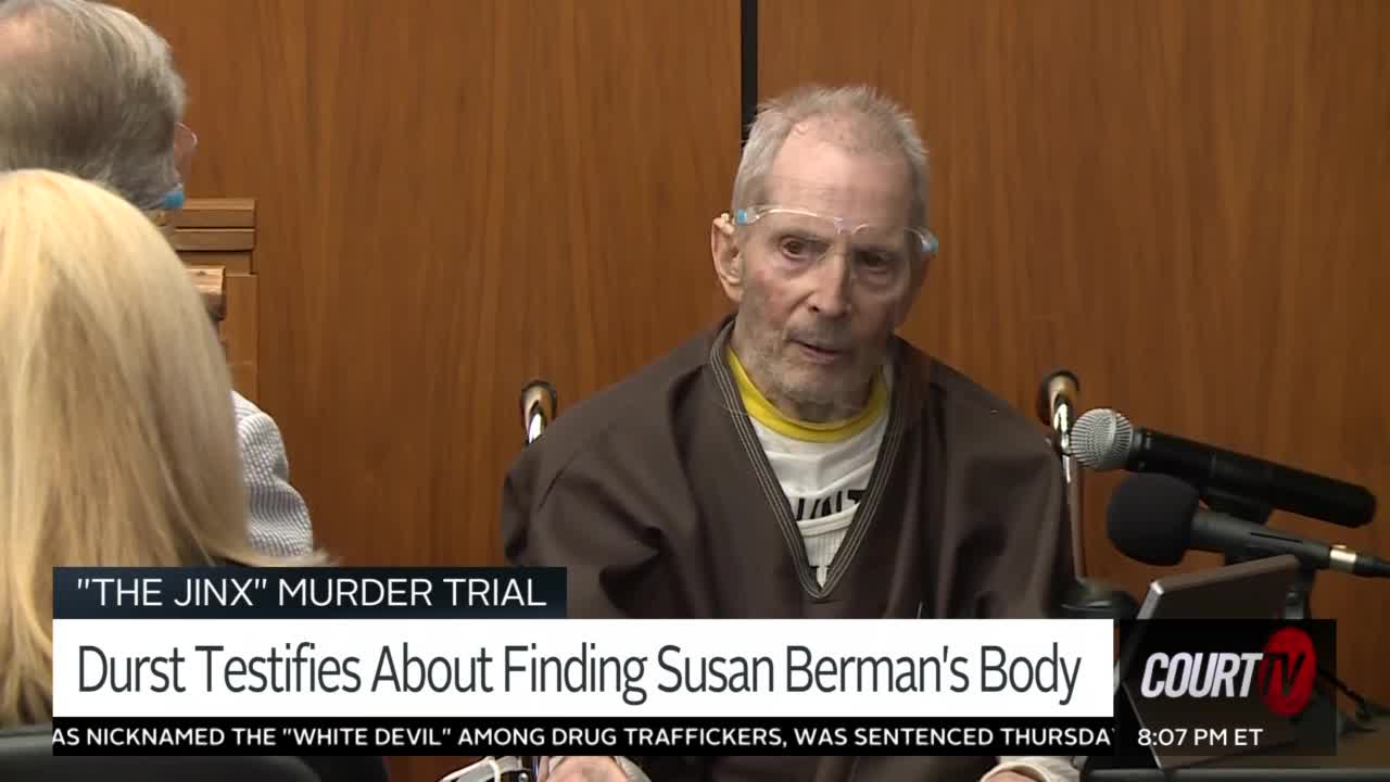 Robert Durst Testifies About Finding Susan Berman's Body | Court TV Video