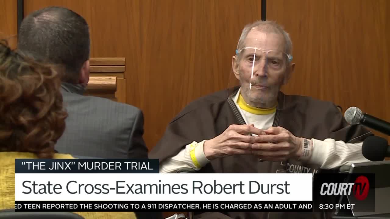 State's Cross-Examination of Robert Durst Continues | Court TV Video