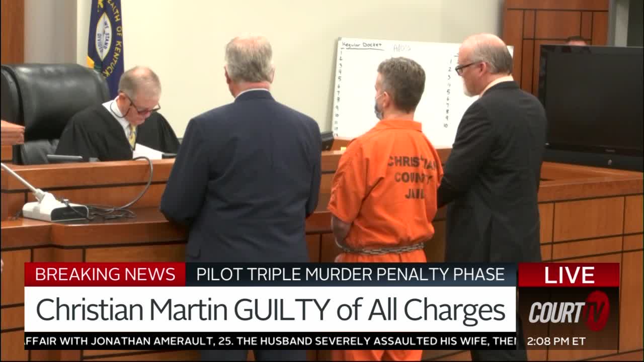 Pilot Triple Murder Penalty Phase: Christian "Kit" Martin Sentenced ...