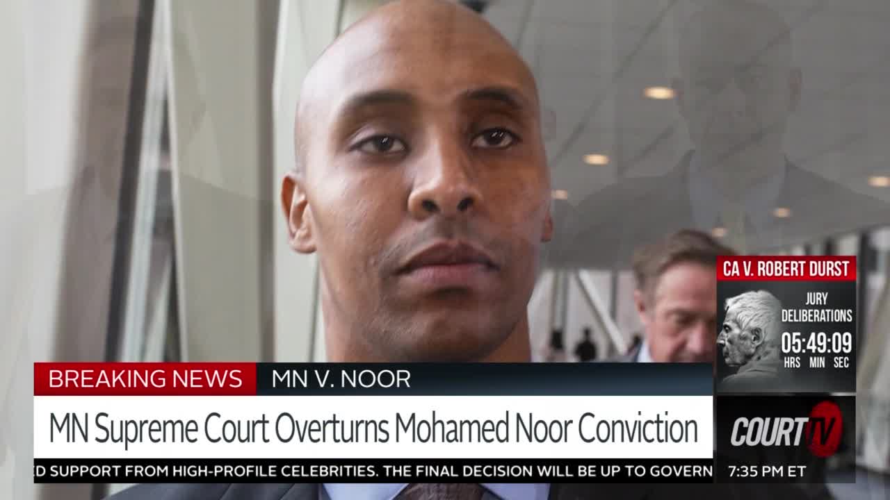 Ex-Cop Mohamed Noor's Conviction Overturned | Court TV Video