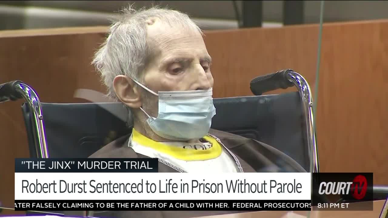 'The Jinx' Murder Trial: Reactions to Robert Durst Sentencing | Court ...