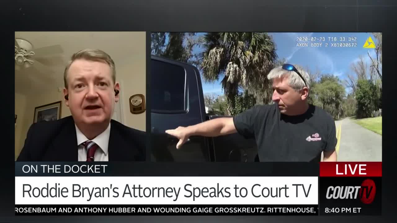 10/8/21 Roddie Bryan's Attorney Speaks to Court TV | Court TV Video