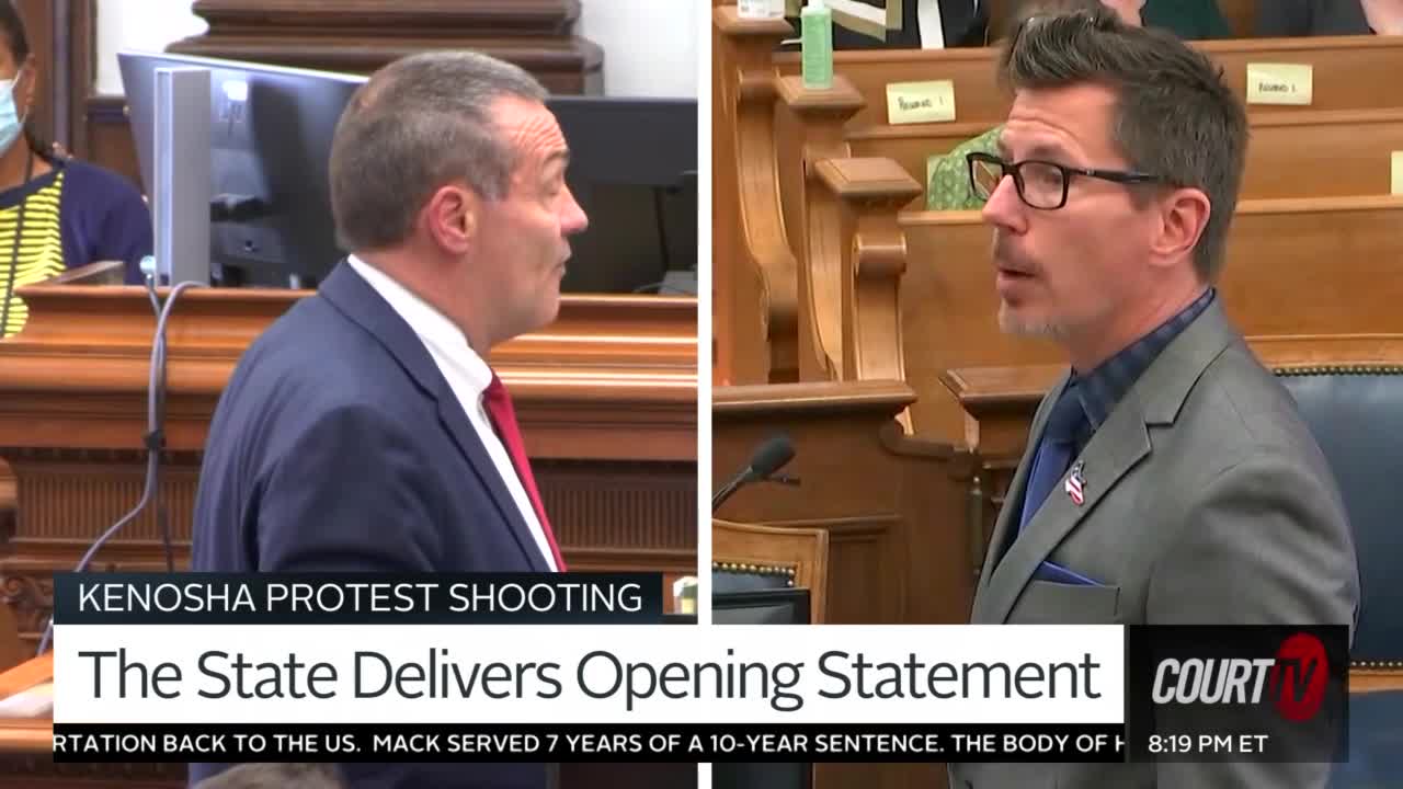 Kenosha Protest Shooting: Reactions to Opening Statements | Court TV Video