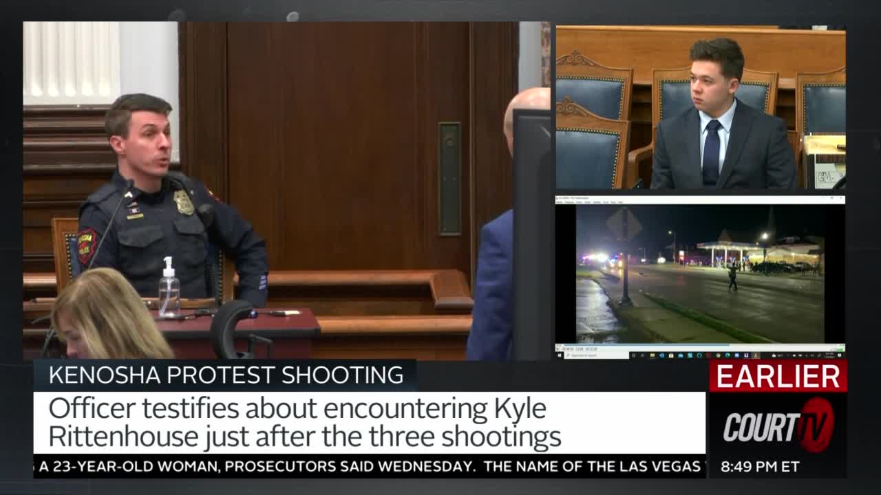 Kenosha Protest Shooting: Police Officer Testifies | Court TV Video