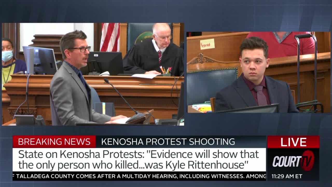 Kenosha Protest Shooting: Prosecution Opening Statement | Court TV Video
