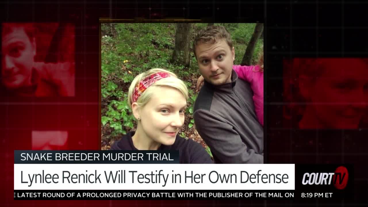Snake Breeder Murder Trial: Lynlee Renick to Testify in Own Defense ...