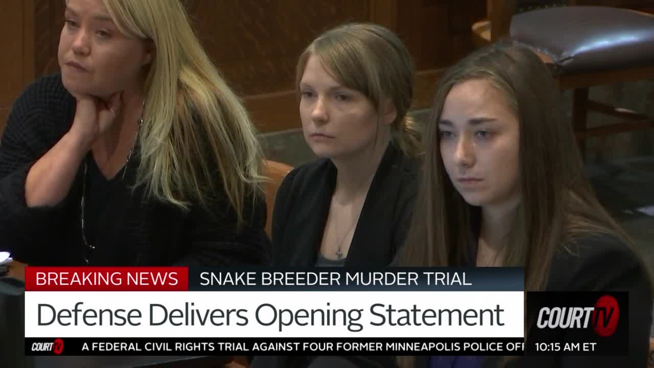 Snake Breeder Murder Trial: Opening Statements | Court TV Video