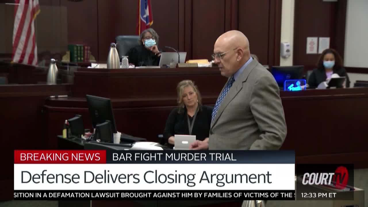 Bar Fight Murder Trial: Defense Closing Argument | Court TV Video